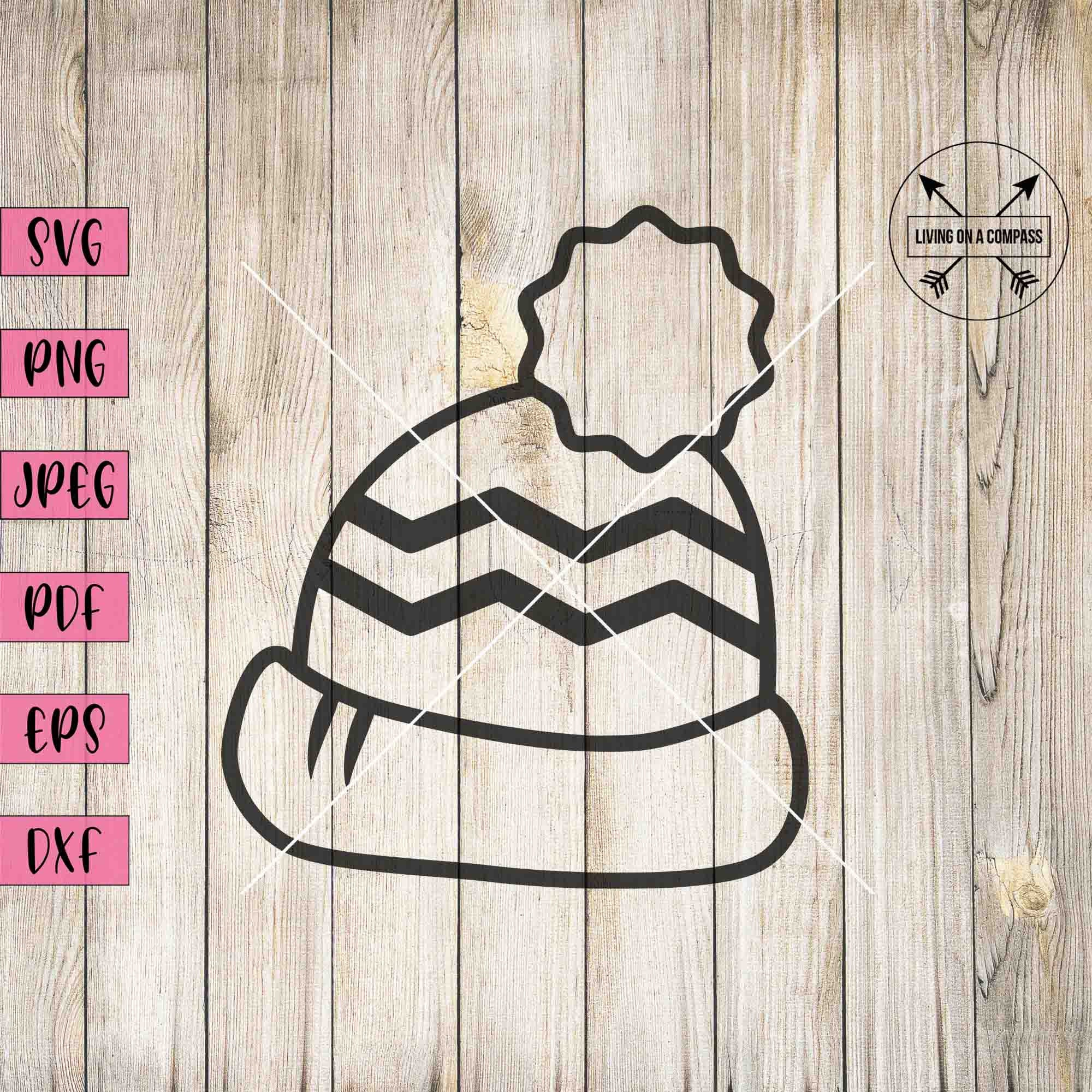 Beanie Svg Beanie Png Beanie Clipart Winter Hat Winter - Etsy