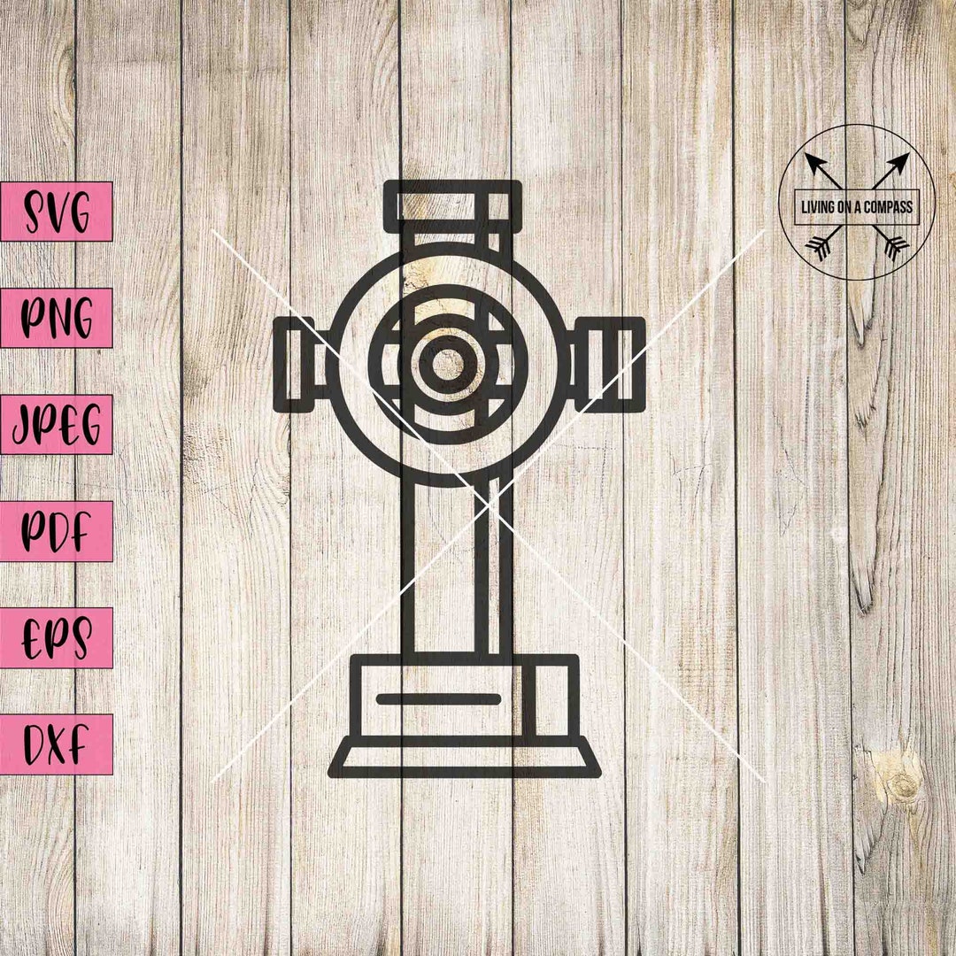 Fire Hydrant Svg, Fire Hydrant Clipart, Fire Hydrant Vector, Fire ...