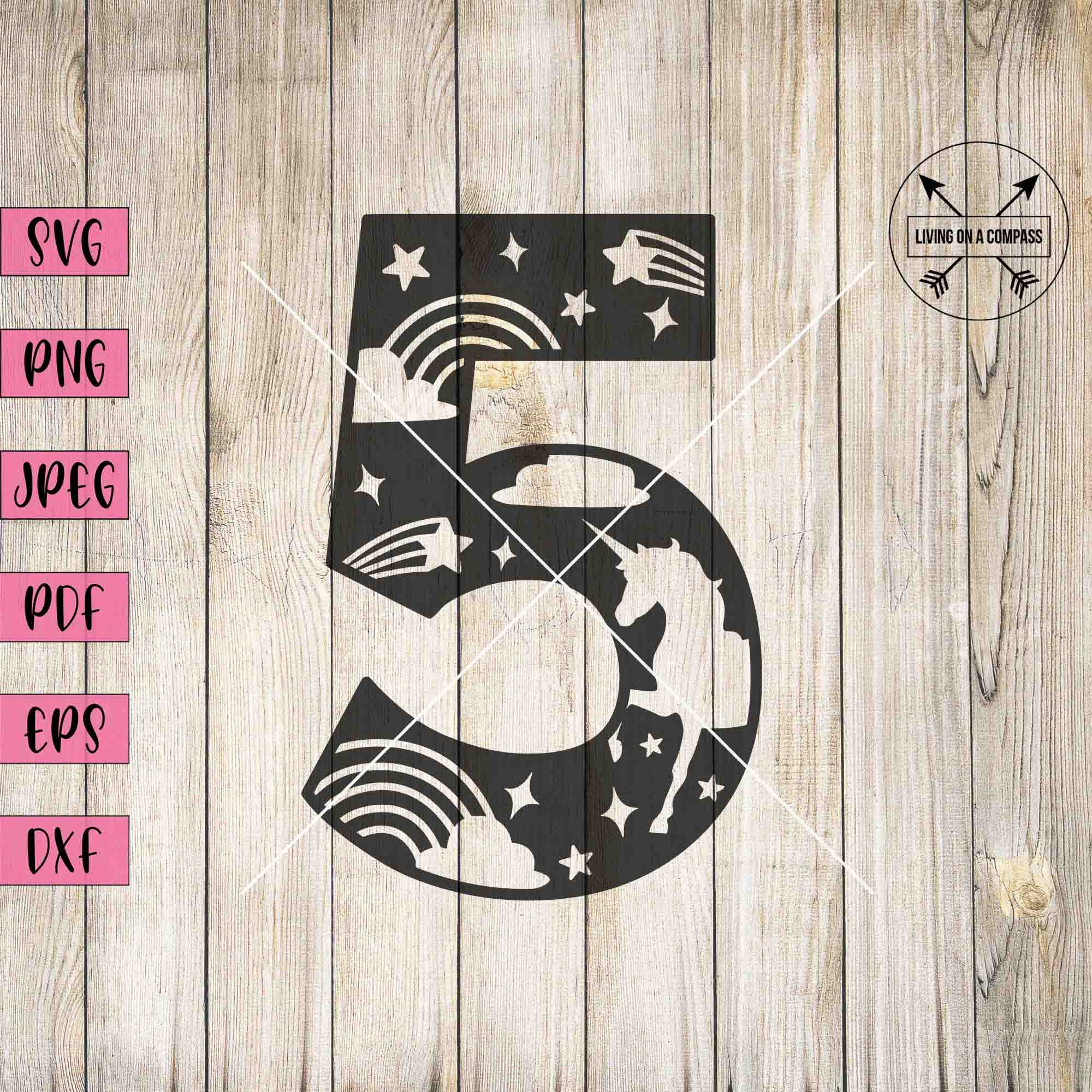 Number 5 Svg Number 5 Print Number 5 Sign 5 Svg Five Svg - Etsy
