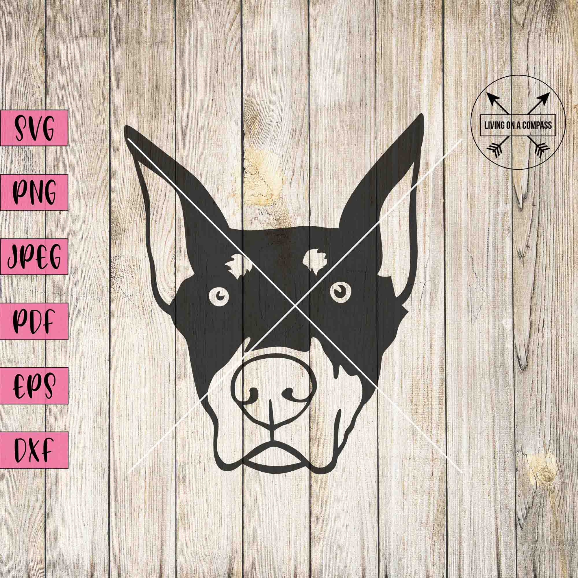 Doberman Svg Doberman Decal Doberman Gifts Dog Svg Dog - Etsy