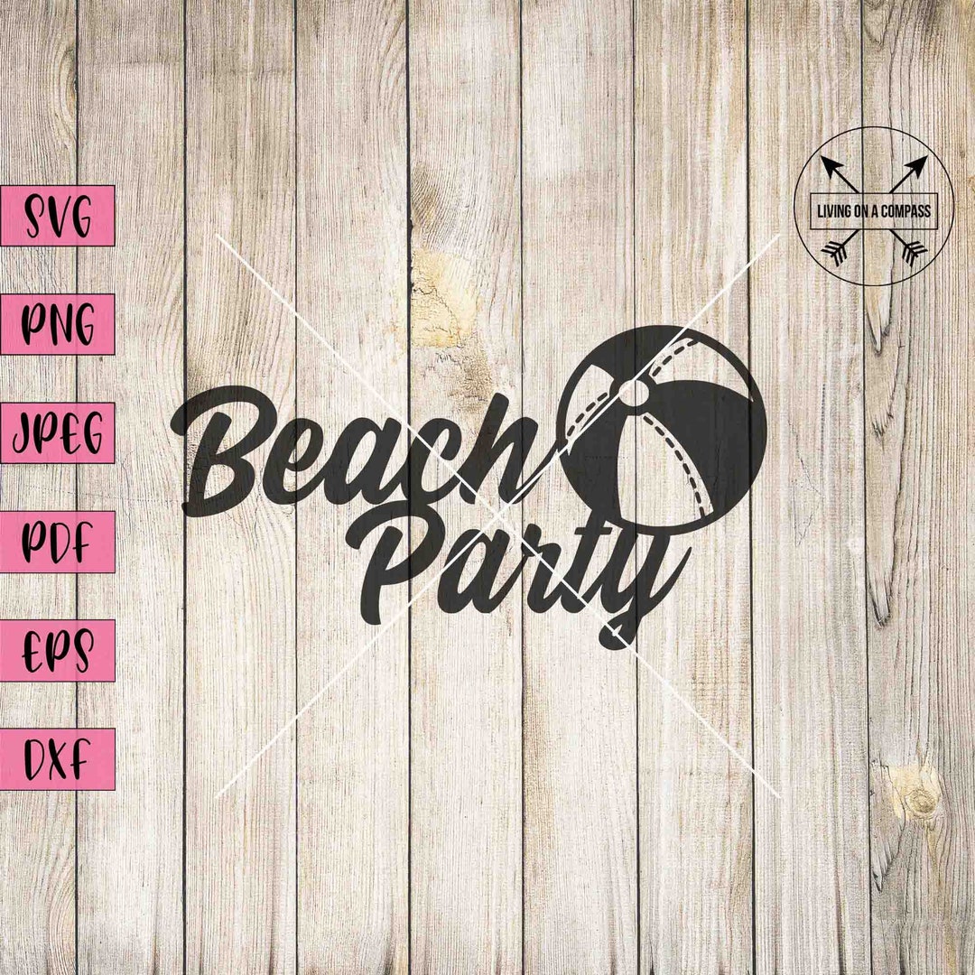 Beach Ball Svg, Beach Ball Clip Art, Beach Party Svg, Beach Ball Party ...
