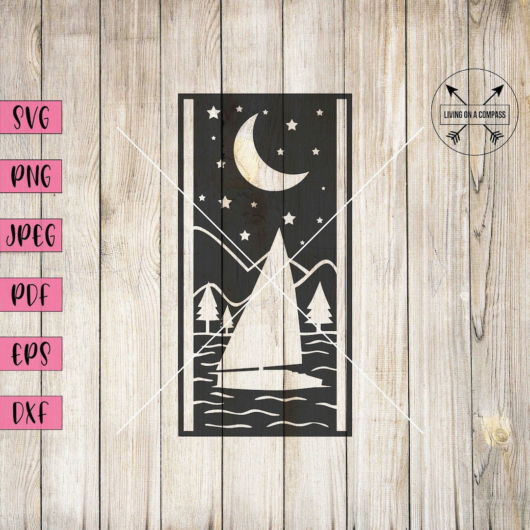 Sailboat Svg, Boat Decal Boat Decals, Adventure Clipart, Adventure Svg ...