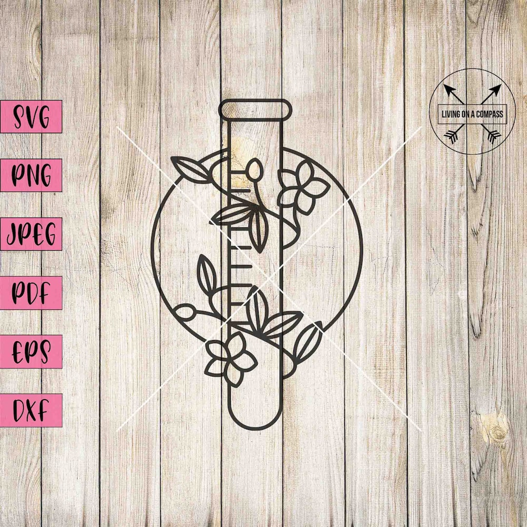 Test Tube Svg, Test Tube Art, Chemistry Svg, Chemistry Clipart ...
