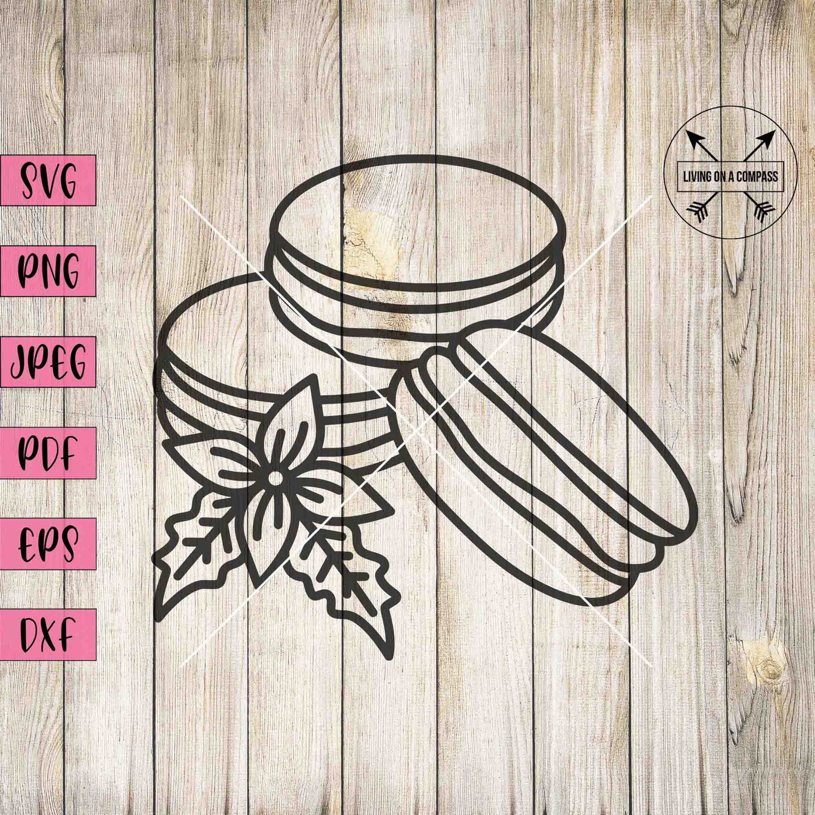 Macaron Svg Pastry Clipart Pastry Chef Pastry Logo Bakery - Etsy