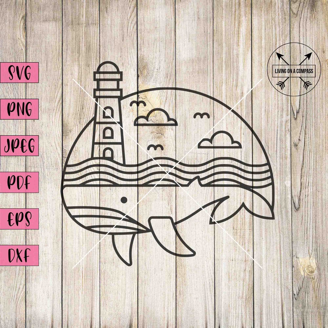 Ballena svg, ballena png, imágenes prediseñadas de ballena, faro svg ...