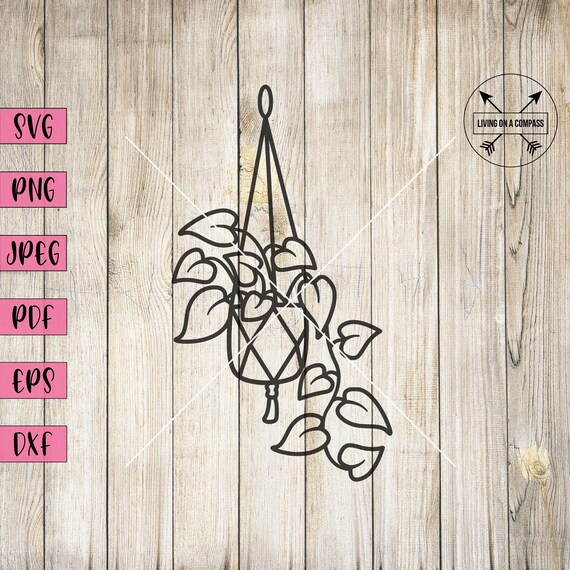 Plant Svg Plant Decor Plant Sticker Plant Stickers Plant - Etsy