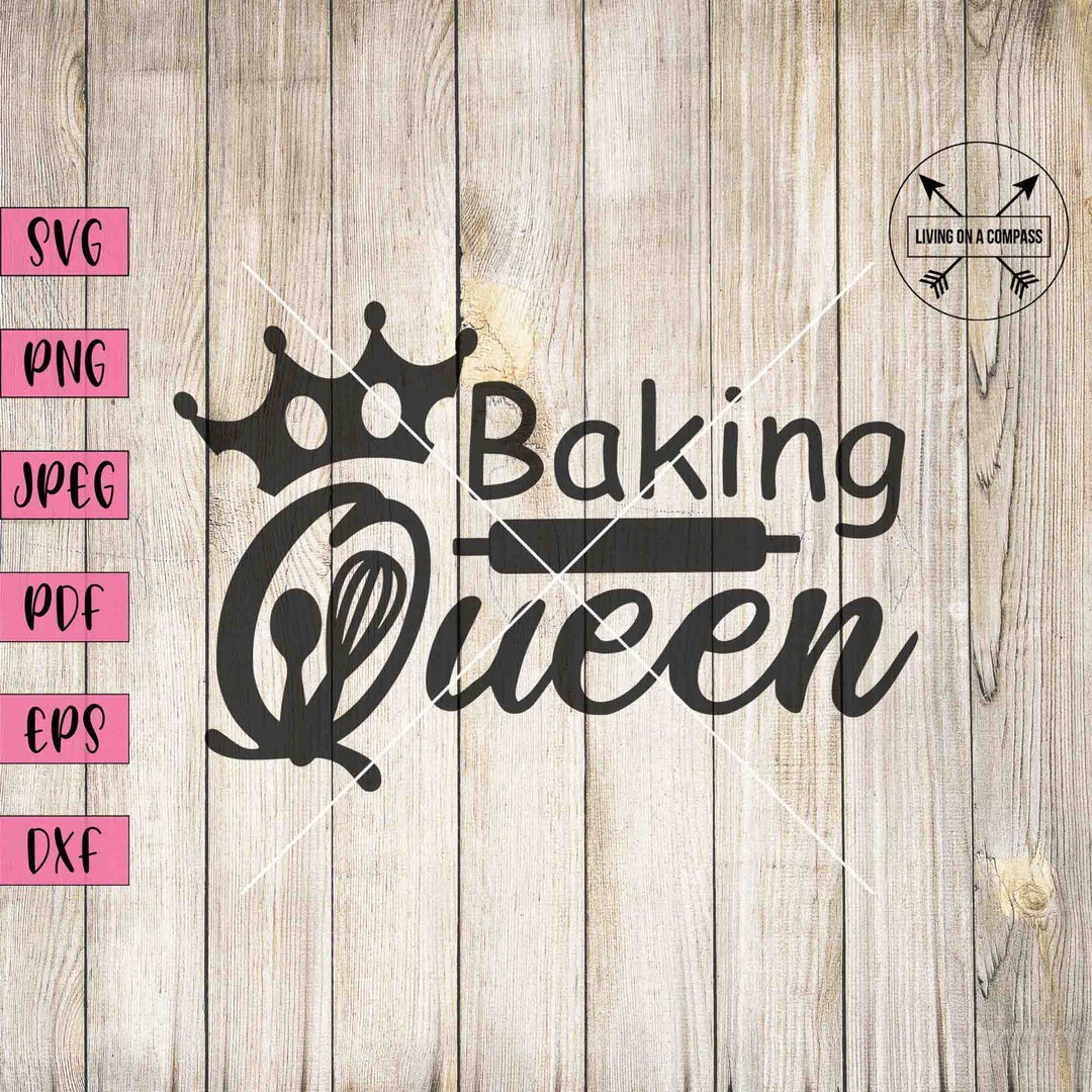 Baking Queen Svg, Baking Png, Bakery Clipart, Bakery Logo Design ...