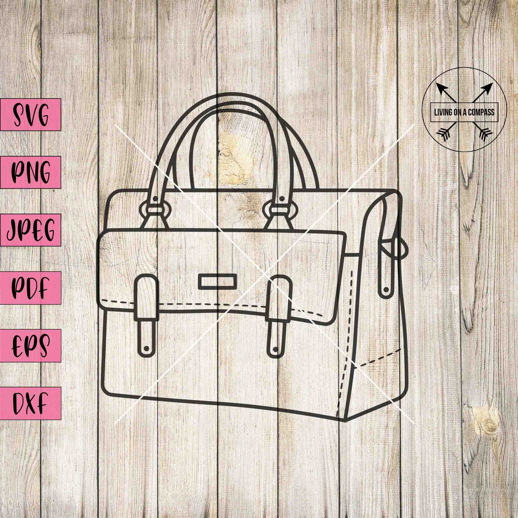 Bag Svg Clutch Svg Bag Clipart Luxury Bag Purse Svg Purse - Etsy