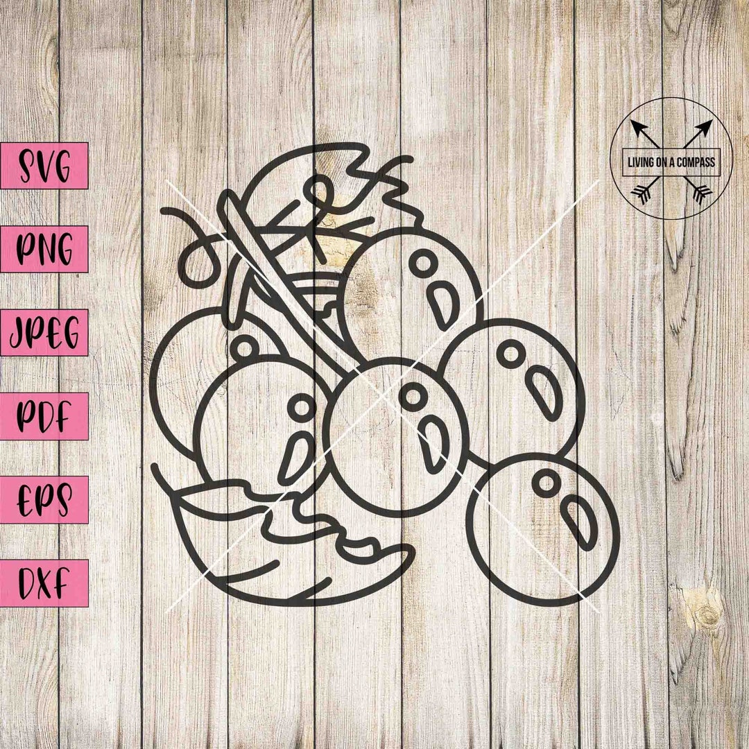 Grapes Svg, Grapes Clip Art, Grapes Art, Grapes Decor, Grapes Kitchen ...