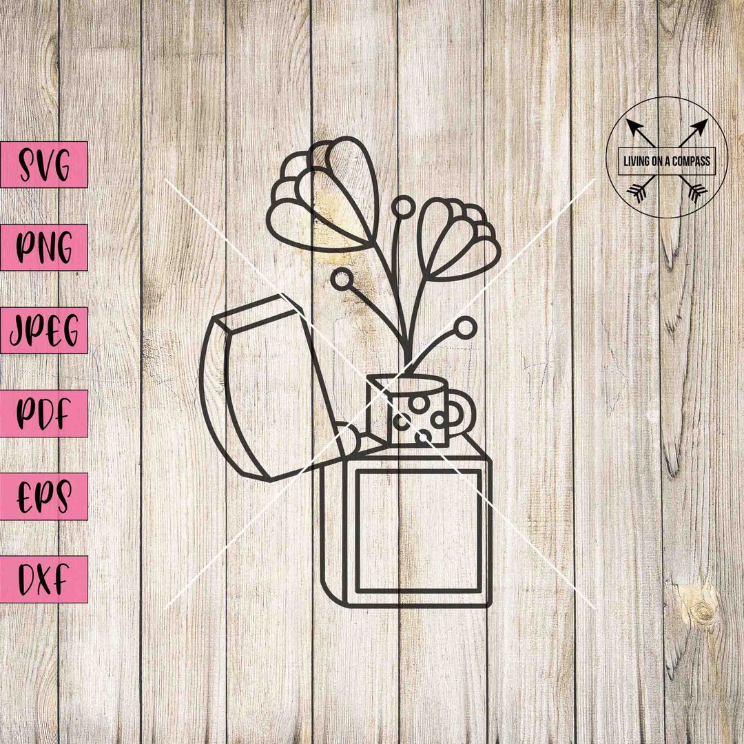 Lighter Svg, Floral Lighter Svg, Lighter Sticker, Smoking Svg, Smoke ...