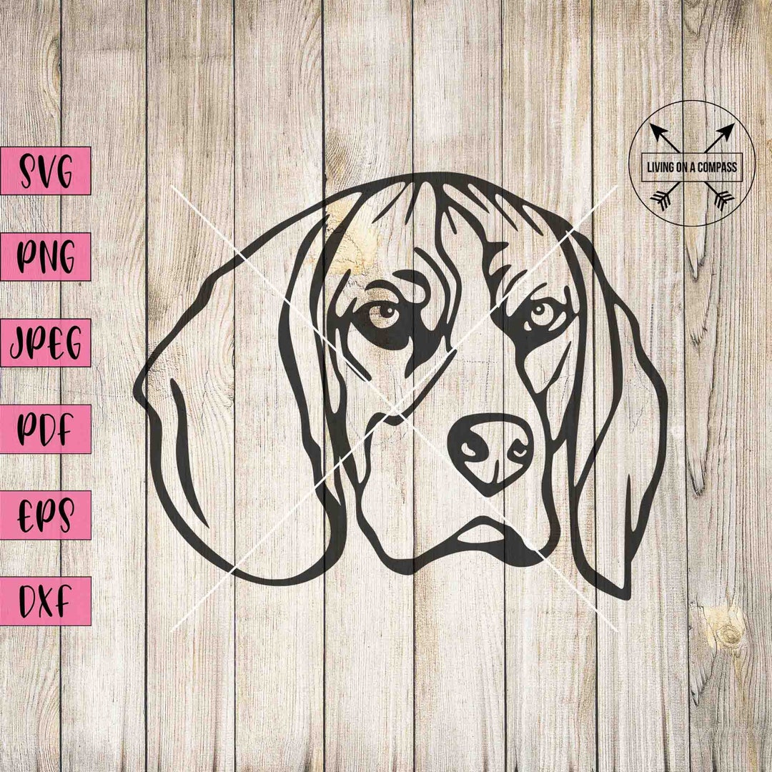 Beagle Svg, Beagle Art, Beagle Clipart, Beagle Wall Art, Dog Svg, Dog ...
