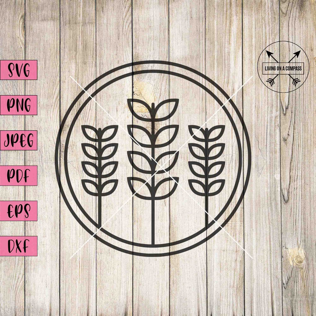Plants Svg, Plant Png, Leaves Art, Plant Cut File, Plant Stickers ...