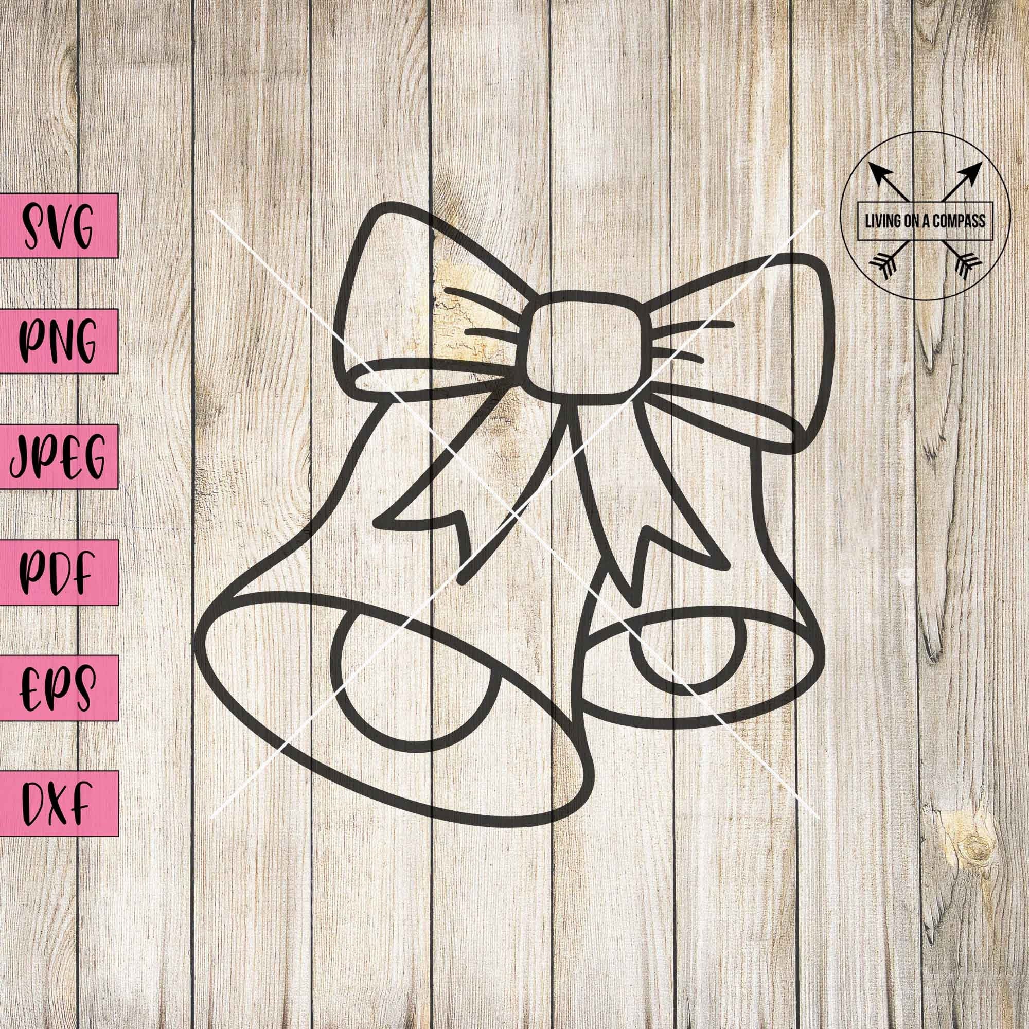 Bells Svg, Wedding Svg Files for Cricut, Wedding Invitations Svg, Svg ...