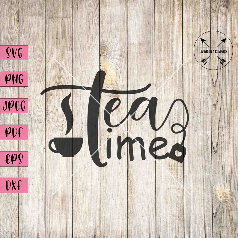 Tea Time Svg, Tea Time Clipart, Tea Png, Teacup Clipart, Teacup Svg ...