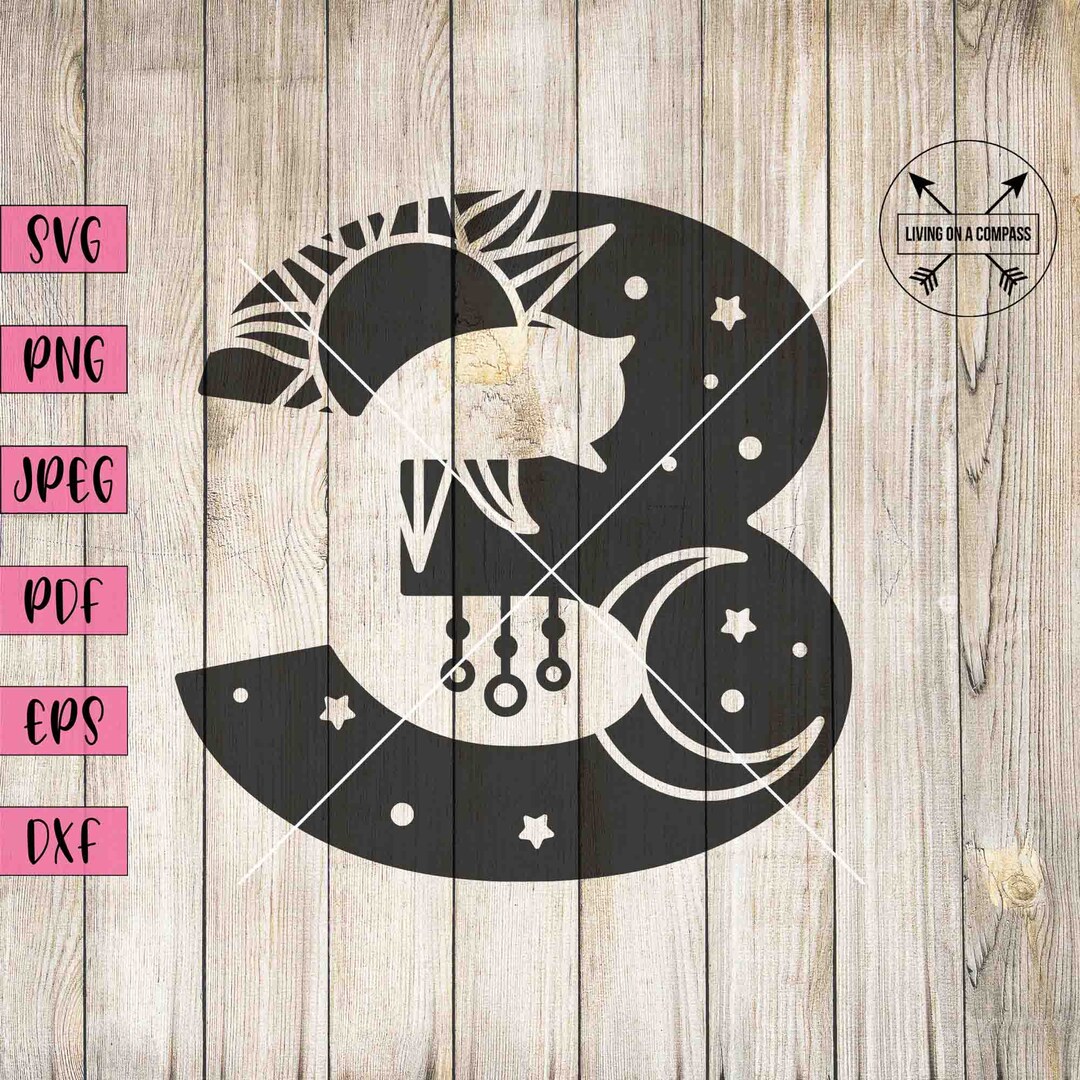 Number 3 Svg, Number Three, Number 3 Clipart, Table Number Printable ...