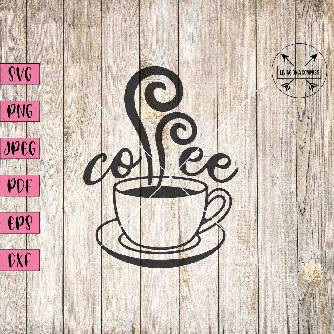 Café svg, cafetería svg, cafetería svg, espresso, taza de café, café ...