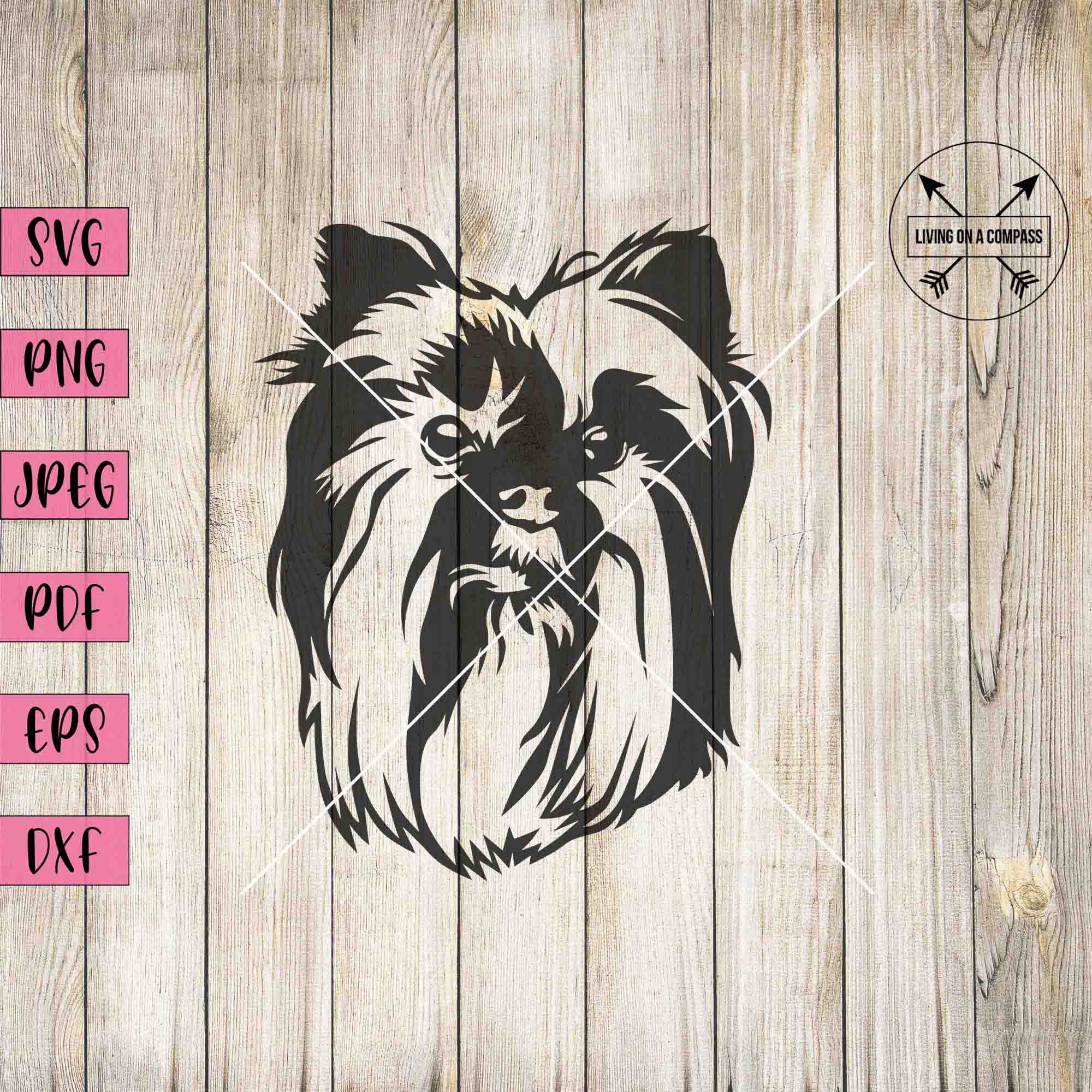 Yorkshire Terrier Svg, Yorkie Svg, Yorkshire Terrier Clipart, Yorkshire ...
