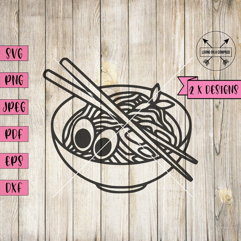 Ramen Bowl Svg Ramen Clipart Egg Svg Ramen Poster Food - Etsy