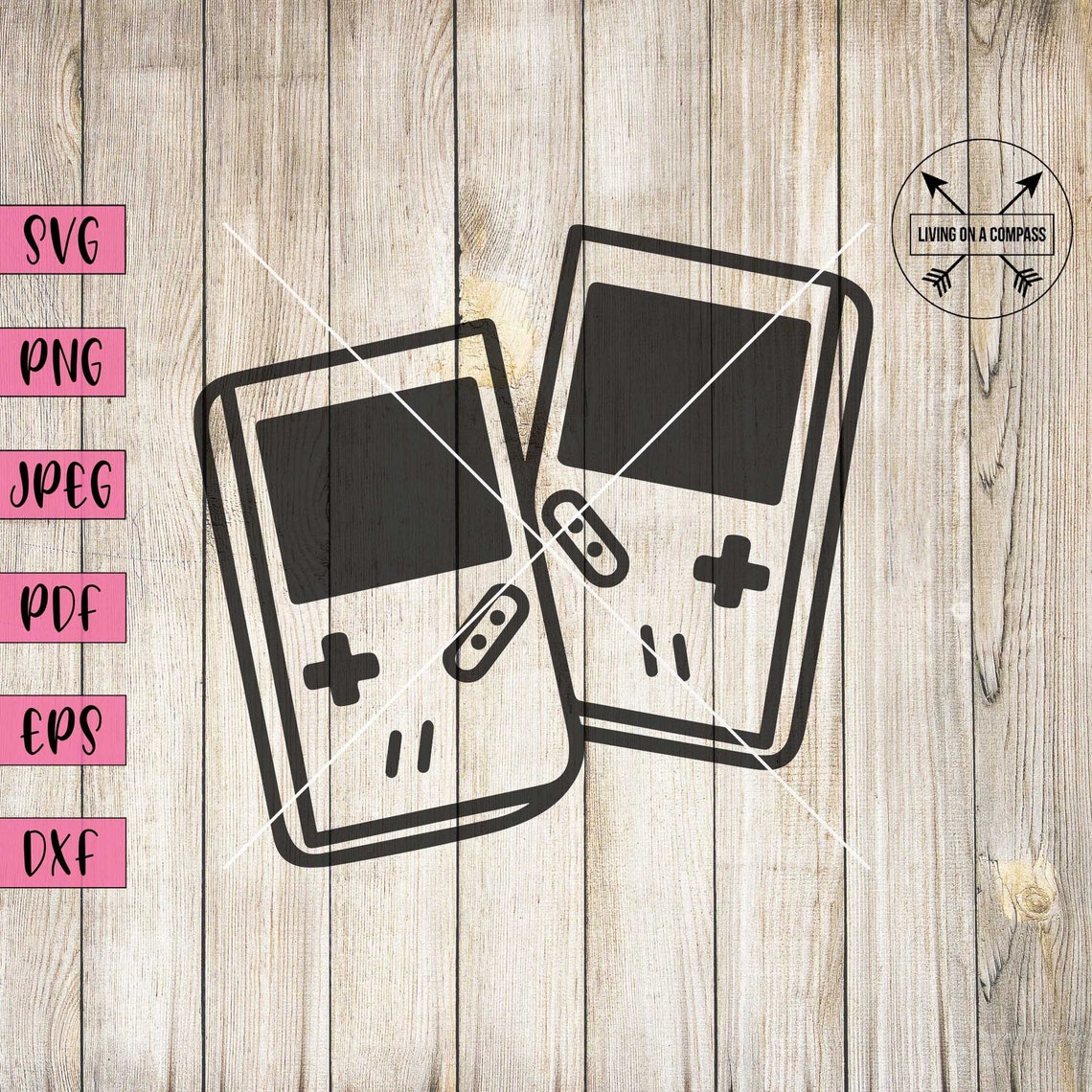 Gameboy Svg, Gamer Svg, Gamer Room Decor, Gamer Pin, Gamer Cake Topper ...