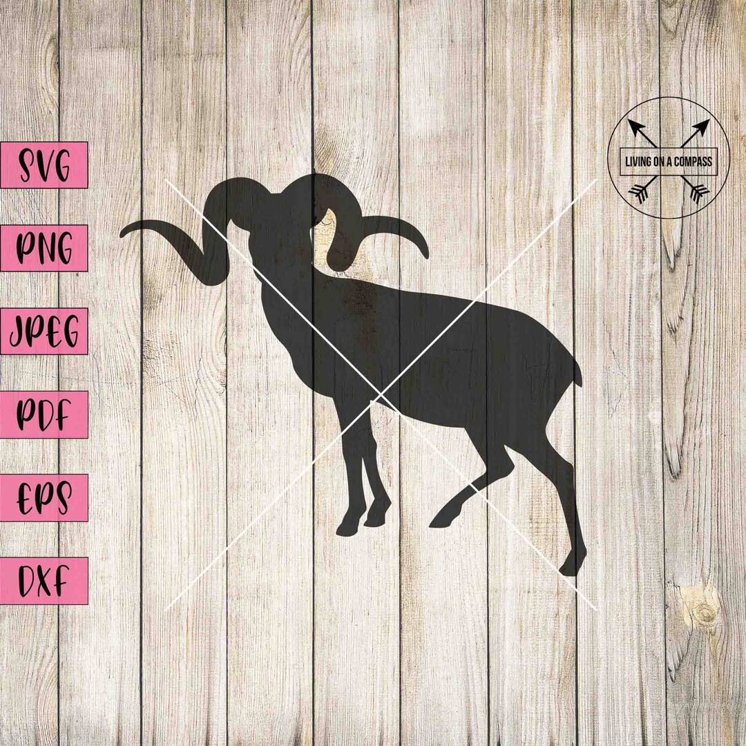 Ram Svg, Ram Clipart, Ram Decal, Aries Svg, Zodiac Svg, Zodiac Clipart ...