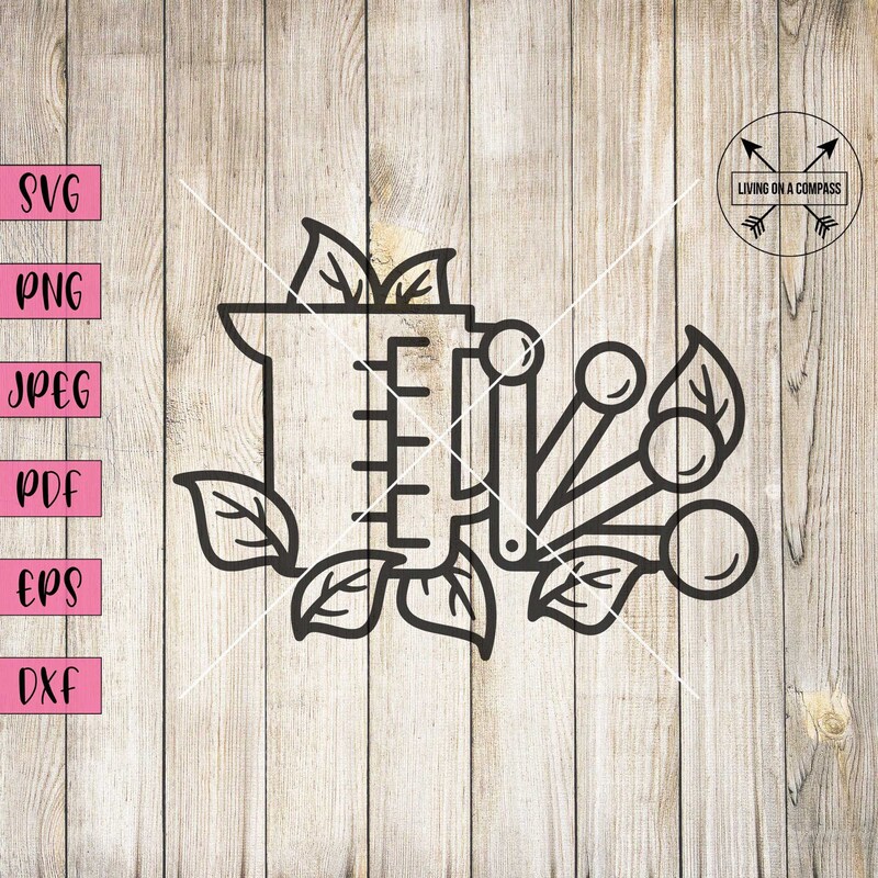 Measuring Cup Decals - Etsy