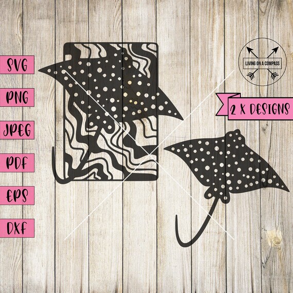 Stingray Svg Sea Creature Sea Creature Svg Animal Svg - Etsy