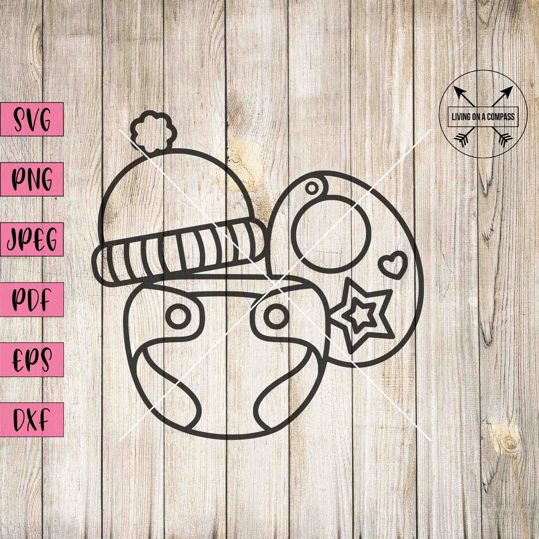 Diaper Svg, Baby Bib Svg, Baby Clothes, Newborn Boy Clothes, Baby Girl ...