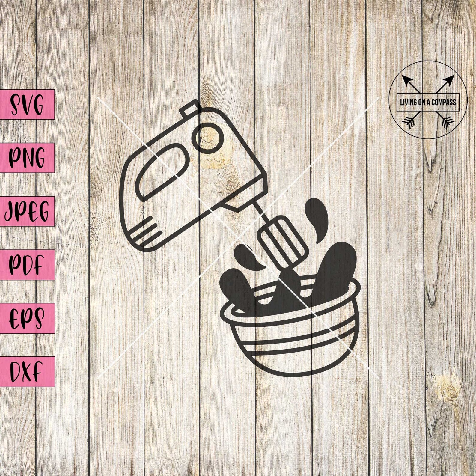 Hand Mixer Svg Baking Clipart Bakery Svg Bakery Clipart - Etsy
