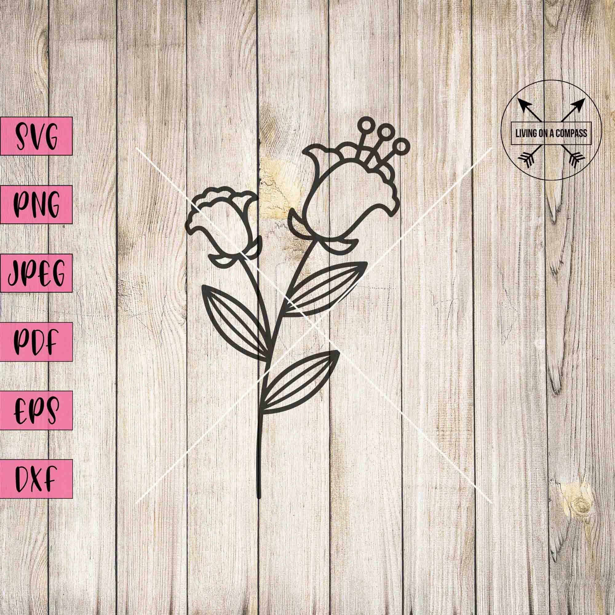 Daffodil Svg Daffodil Clipart Flowers Svg Spring Flower - Etsy