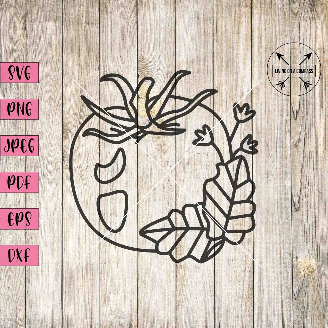 Tomato Svg, Tomato Clipart, Tomato Plant, Tomato Print, Tomato Shirt ...