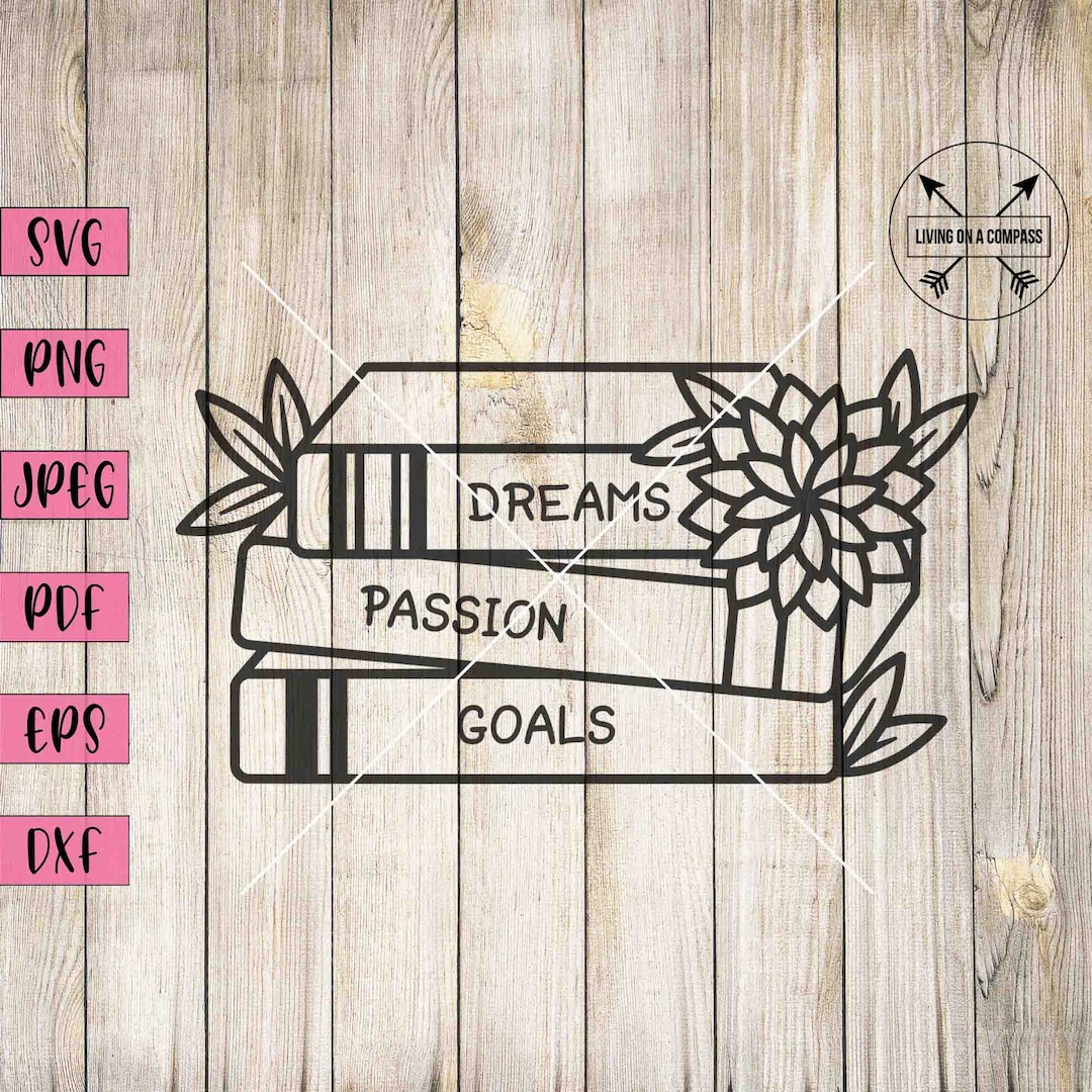 Journal Svg, Diary Svg, Books Svg, Books Clipart, Journal Clipart ...