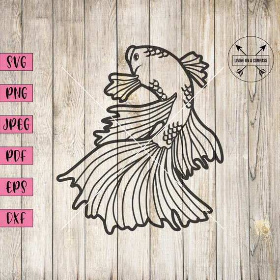 Goldfish Svg Aquarium Svg Gold Fish Fish Clip Art Fish - Etsy