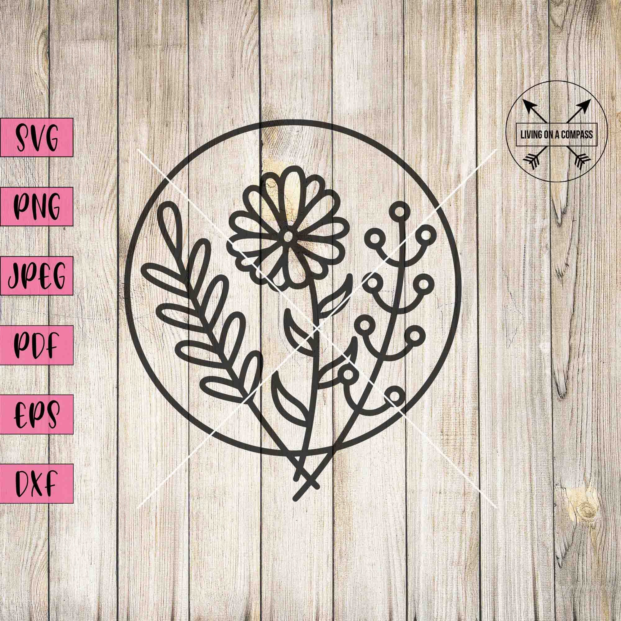 Flowers Svg, Flowers Png, Flowers Clipart, Spring Svg, Spring Clipart ...