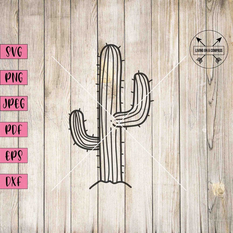 Cactus Svg Succulent Svg Desert Svg Cactus Clipart - Etsy