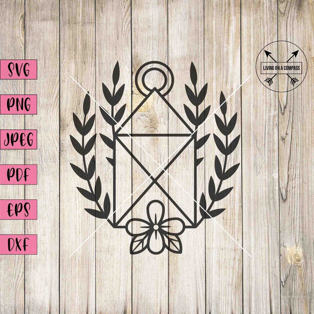 Lantern Svg, Lantern Clipart, Lantern Clip Art, Lantern Decor, Lantern ...