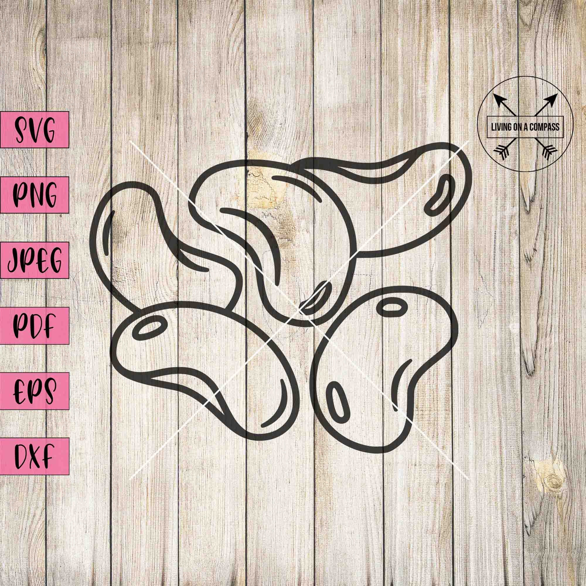 Beans Svg, Beans Clipart, Beans Decal, Beans Cut File, Vegetable Svg ...
