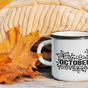 Floral Months Svg, Floral Word Art Png, Flower Birth Month Clipart ...