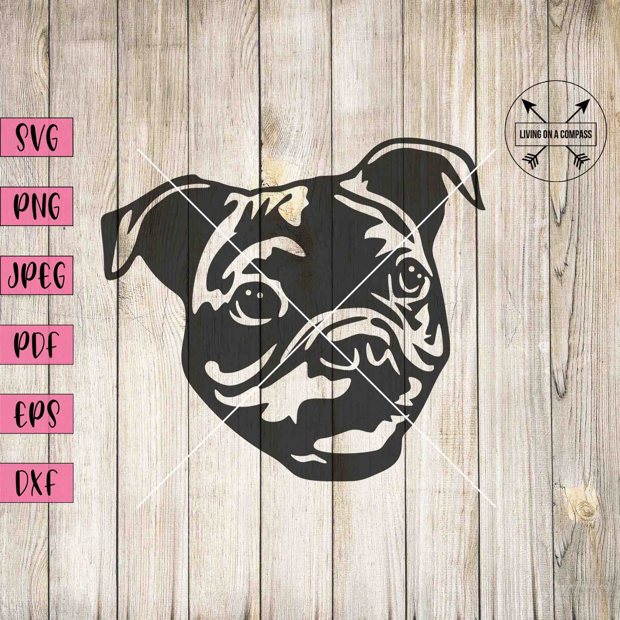 Bugg Svg, Bugg Dog, Pug Svg, Pug Clip Art, Pug Decal, Dog Svg, Dog Png ...