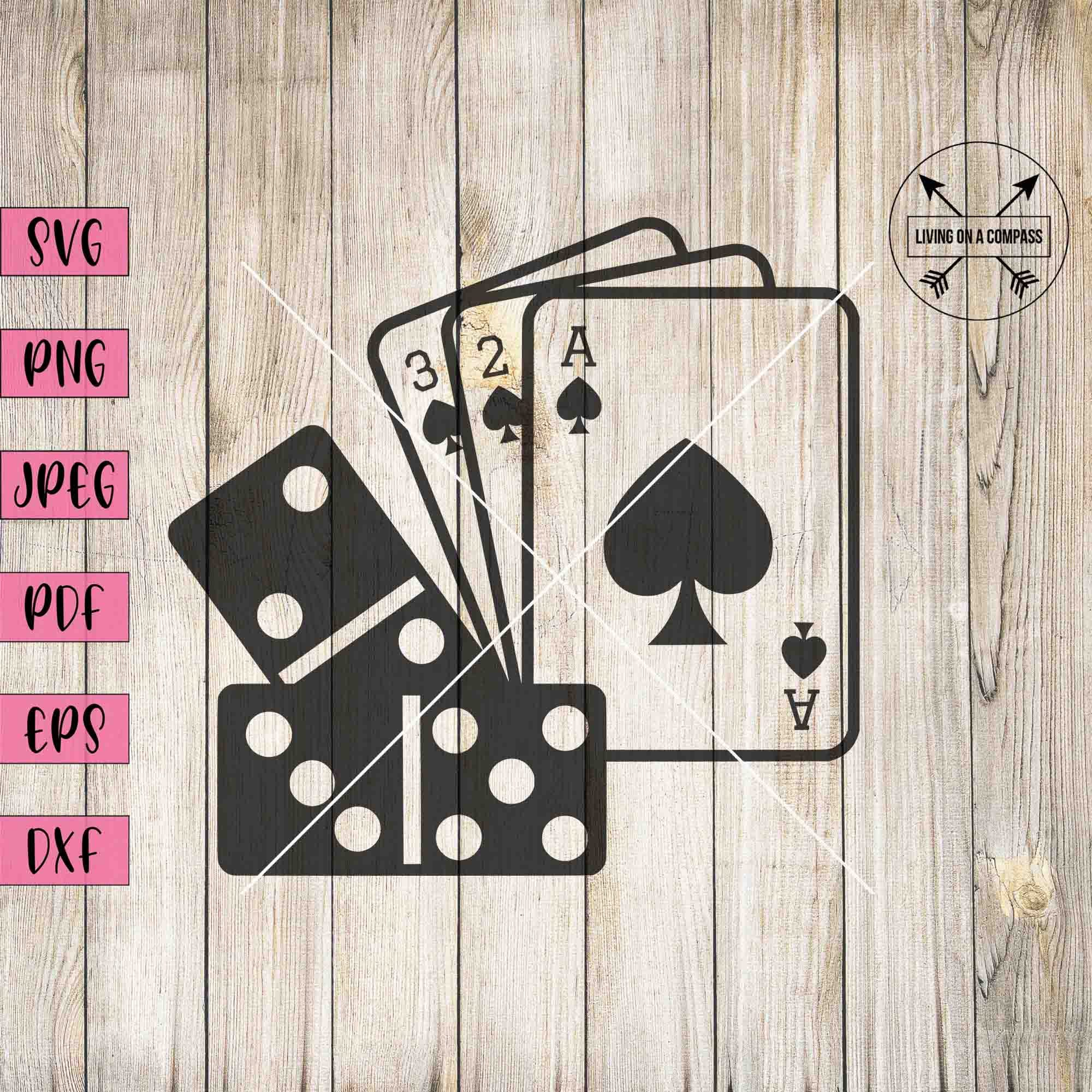 Dominos Svg, Domino, Domino Art, Game Svg, Game Clip Art, Gaming Decor ...