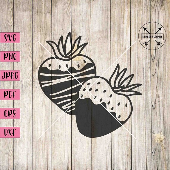 Strawberries Svg Fruit Print Clip Art Fruits Sweet Clipart - Etsy