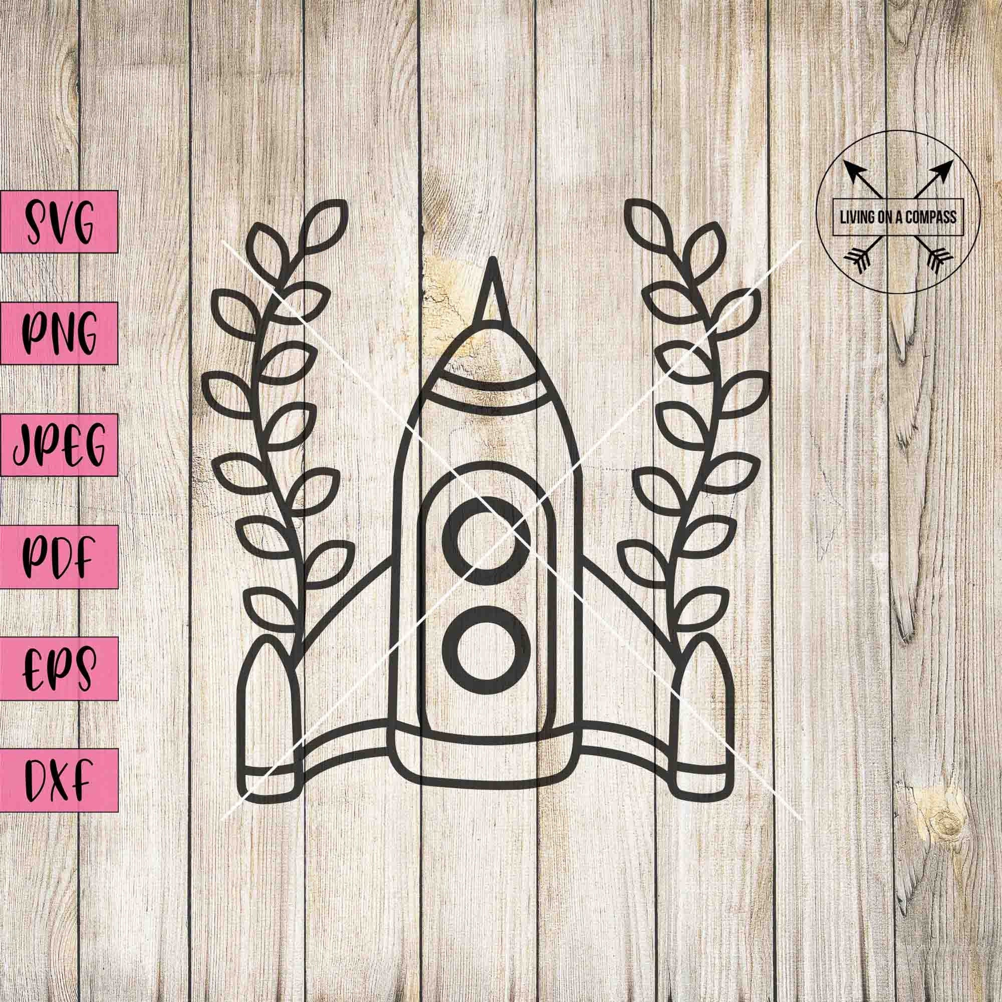 Spaceship Svg Space Clipart Space Svg Space Wall Art Space - Etsy