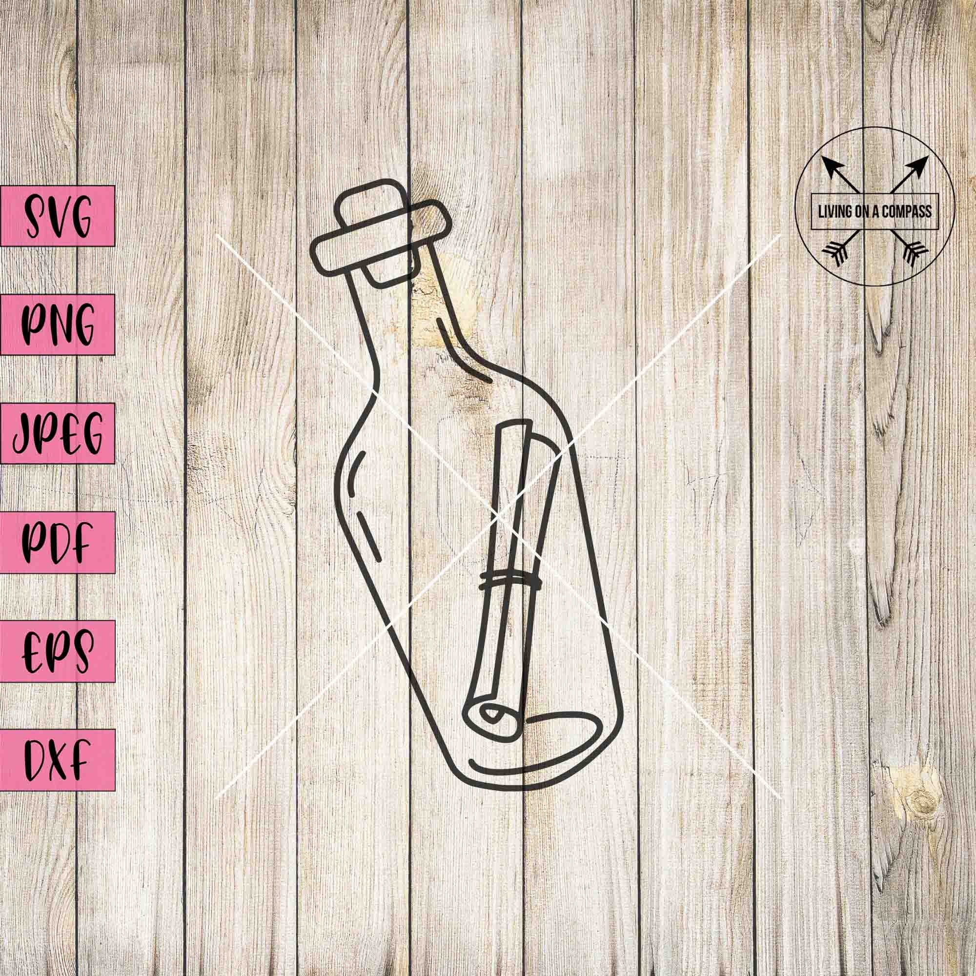 Message in a Bottle Message in a Bottle Sign Wedding Message - Etsy