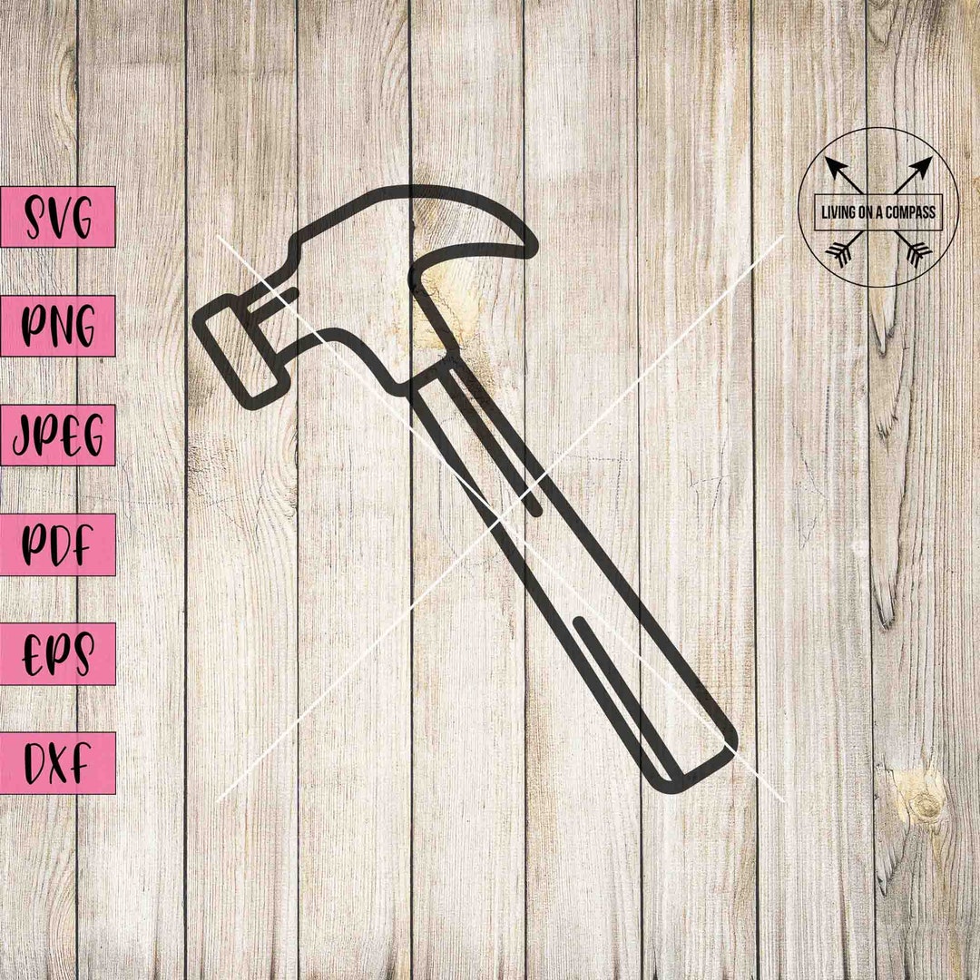 Hammer Svg, Tools Svg, Construction Wall Decal, Construction Birthday ...