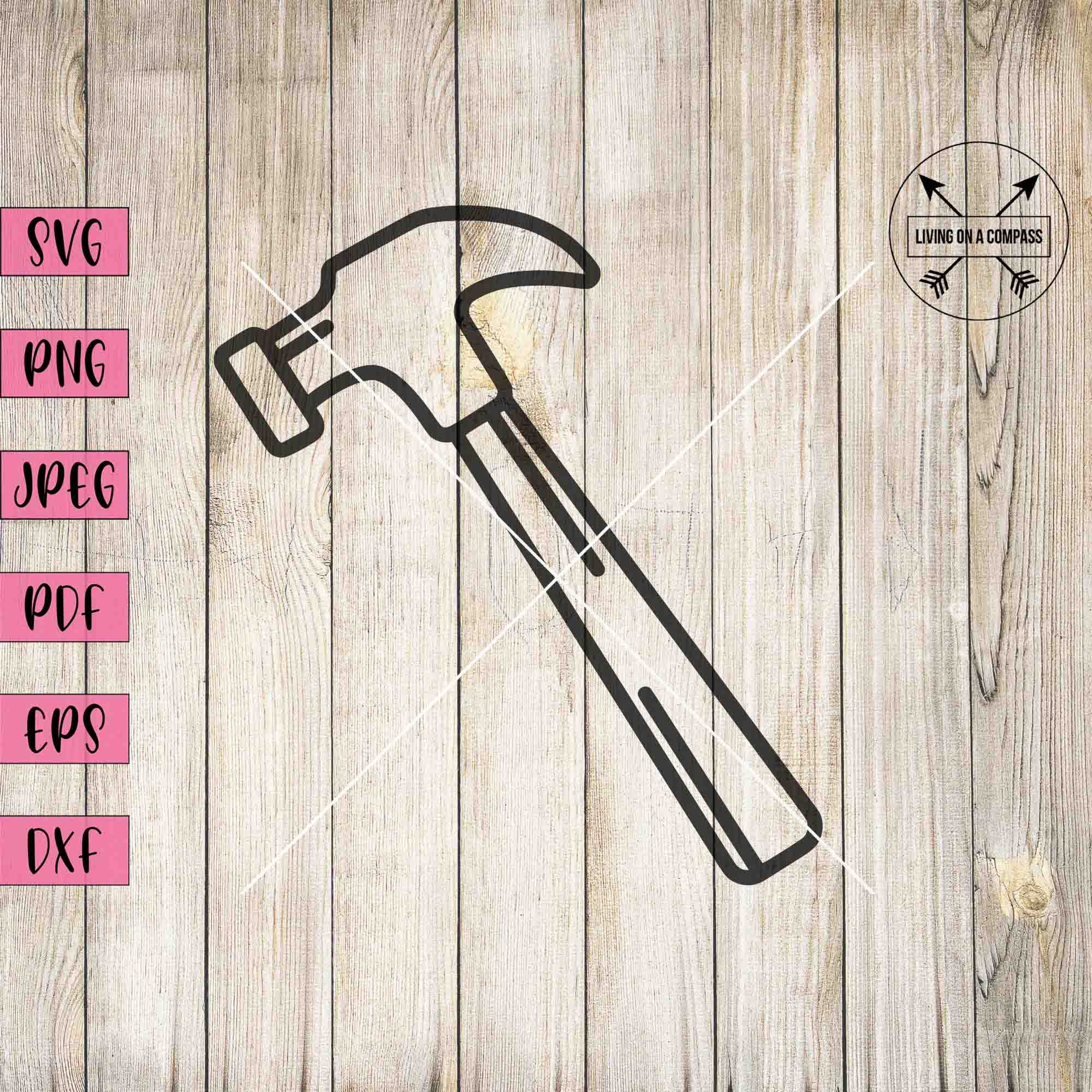 Hammer Svg, Tools Svg, Construction Wall Decal, Construction Birthday ...