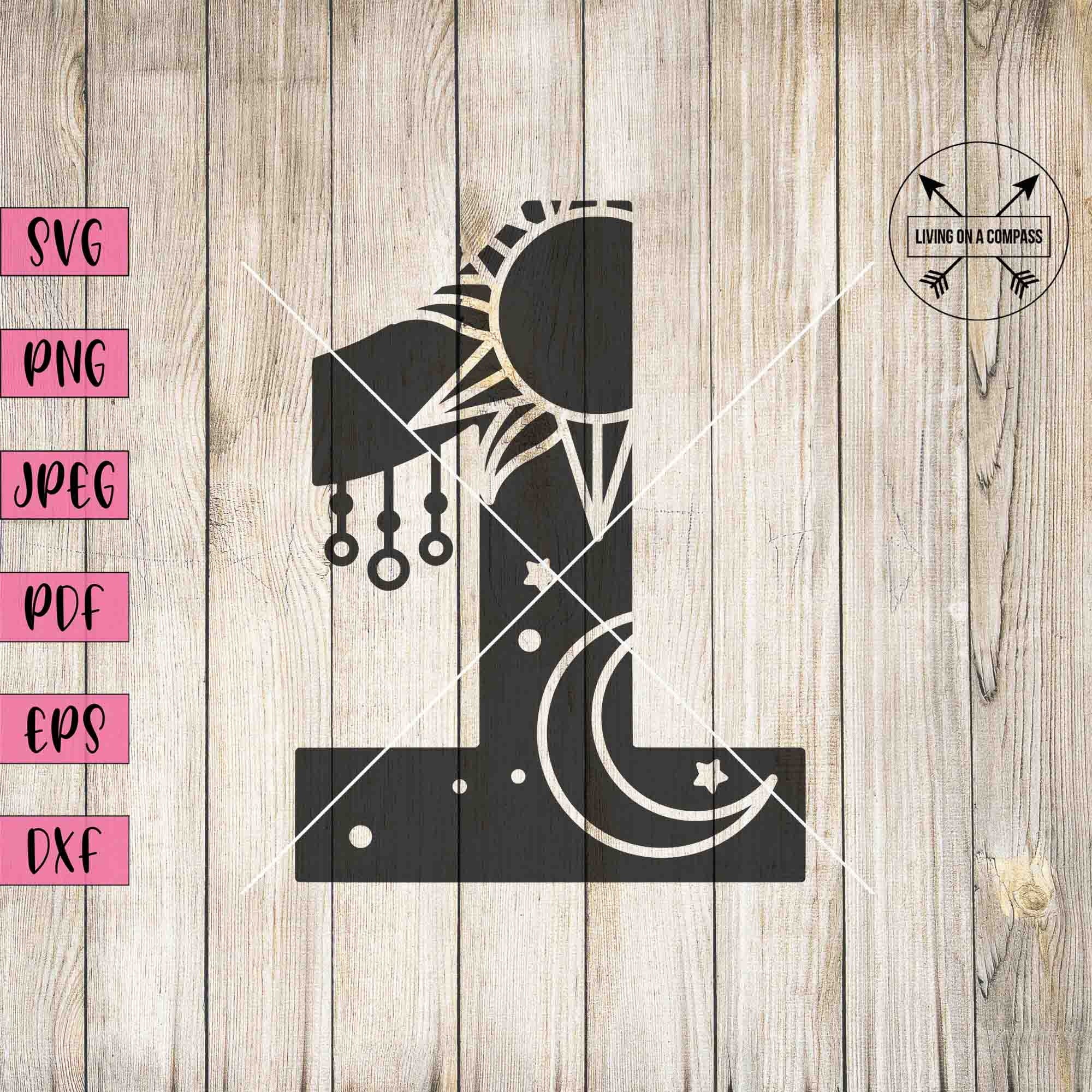 Number 1 Svg Number 1 Number Clipart Number Stickers - Etsy