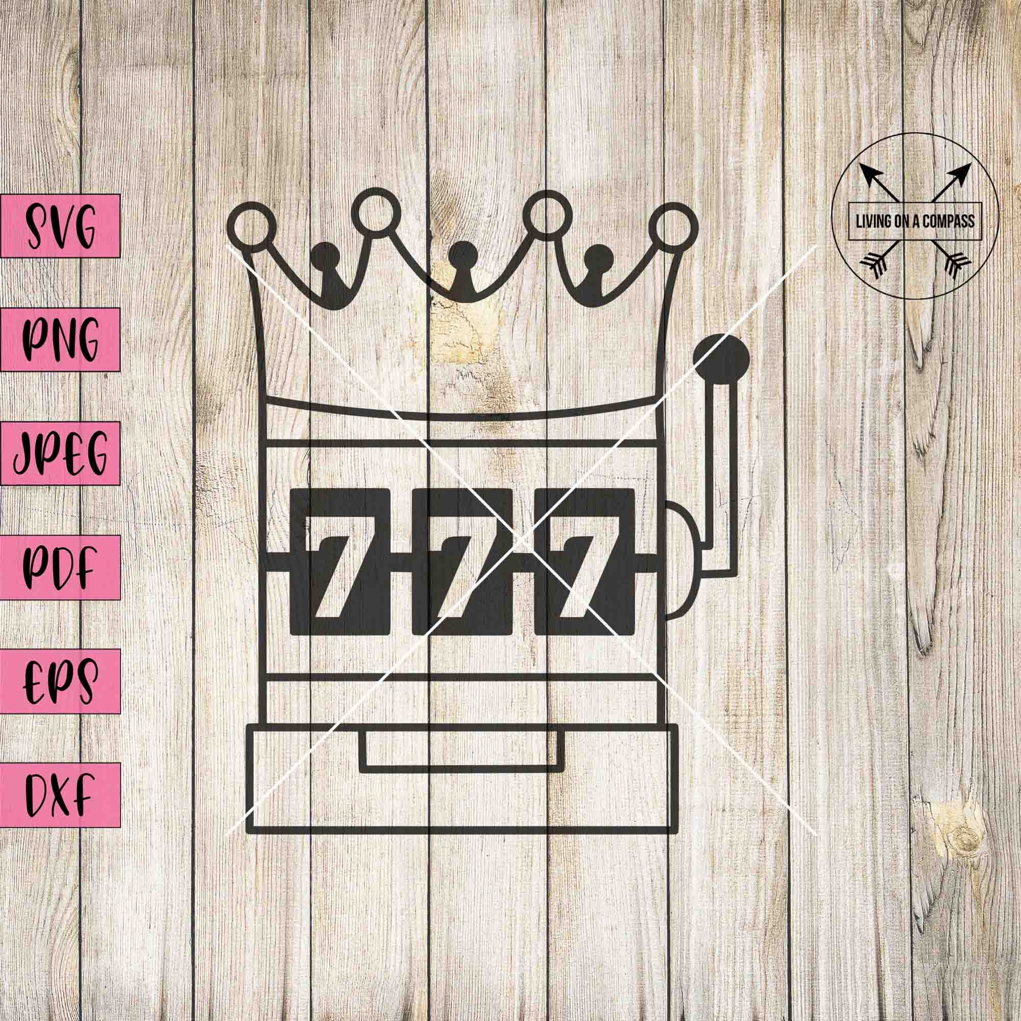 Slot Machine Svg Casino Svg Casino Clipart Las Vegas Svg - Etsy