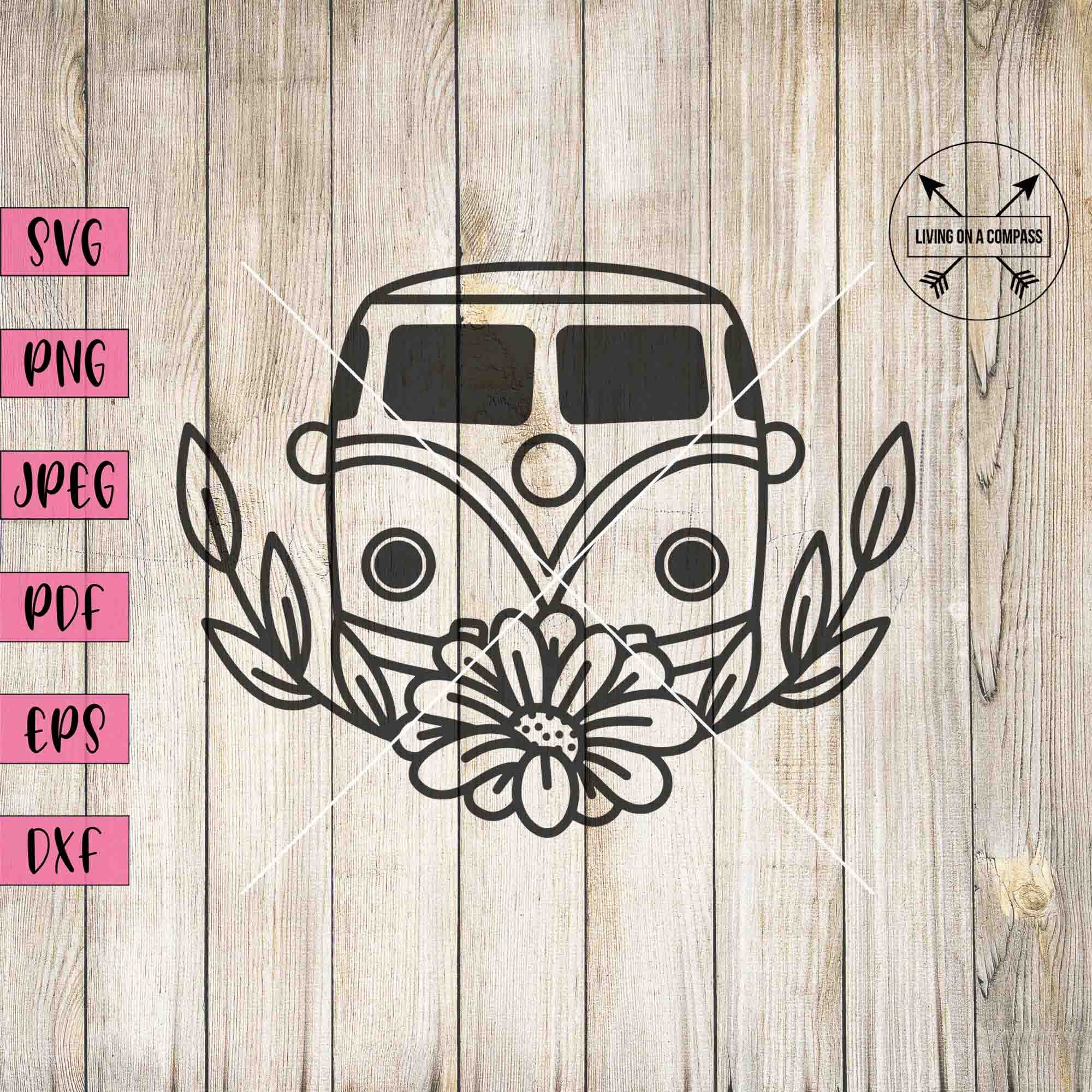 Van Svg Van Png Van Decal Vacation Svg Vacation Stickers - Etsy