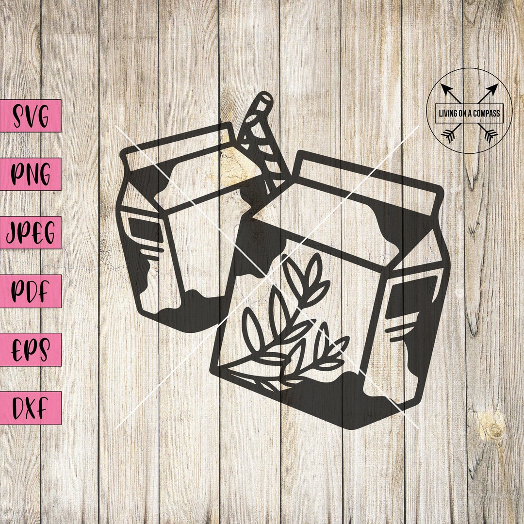 Milk Carton Svg, Milk Svg, Cow Svg, Farm Animal Svg, Farm Animal Clip ...
