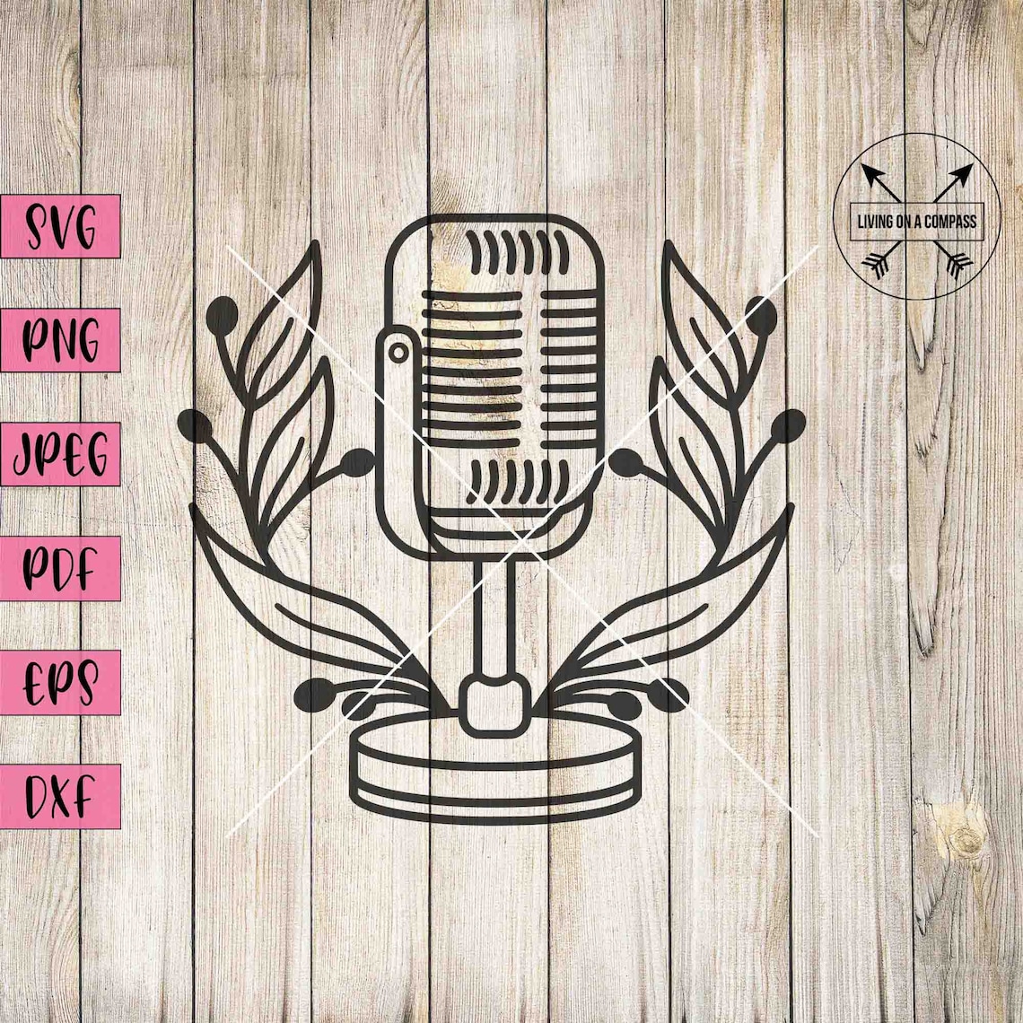 Microphone Svg, Singer Svg, Music Clipart, Music Svg, Sing Svg ...
