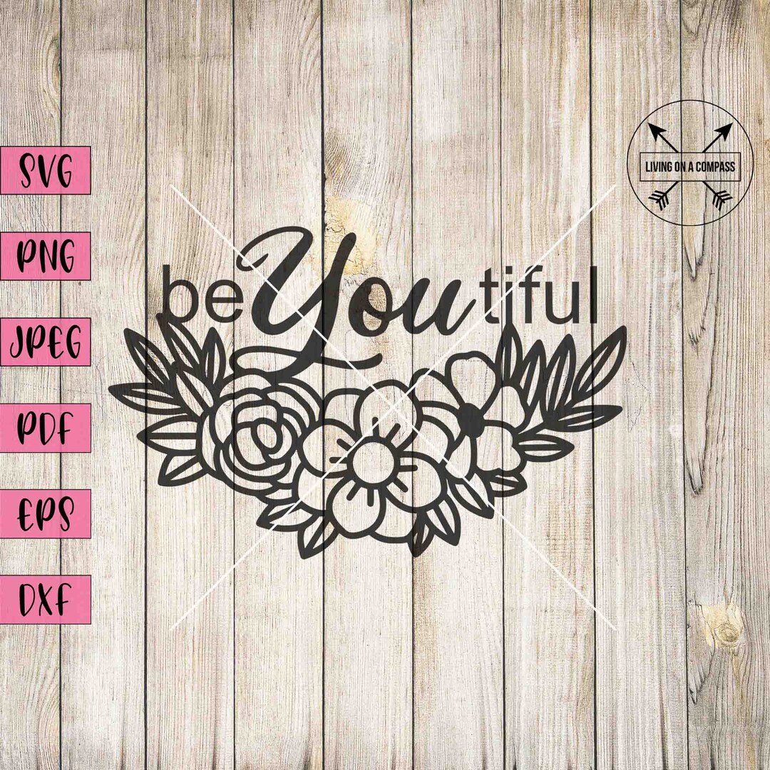 Beyoutiful Svg, Beautiful Word Art, Inspirational Word Signs ...